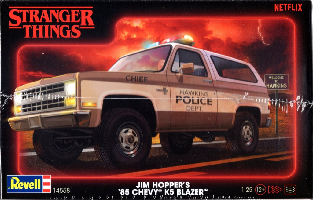 Revell "Stranger Things" 1985 Chevy K5 4x4 Blazer - Spotlight Hobbies