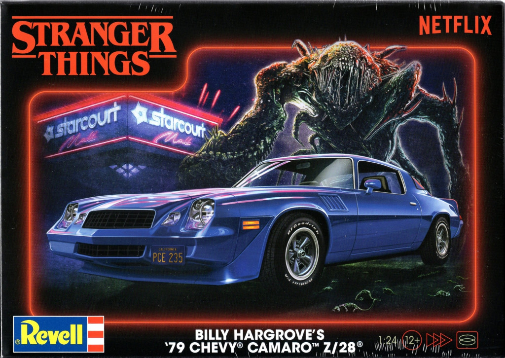 Revell (Monogram) "Stranger Things" 1979 Chevy Camaro Z-28 - Spotlight ...