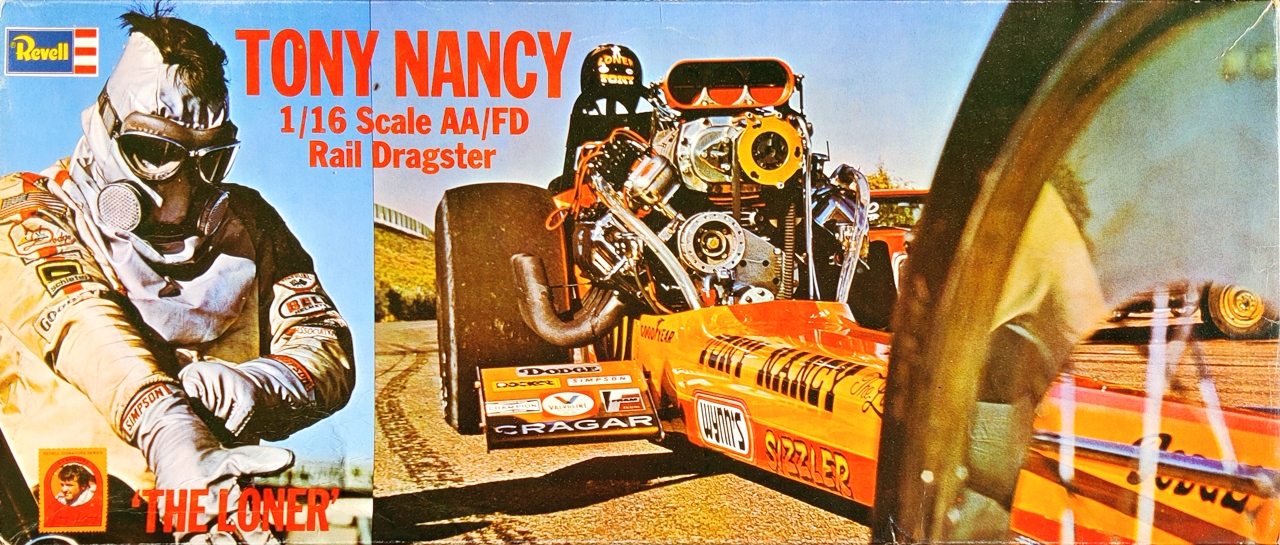 Revell Tony Nancy “The Loner” Front Engine AA/FD Rail Dragster - 1/16 ...