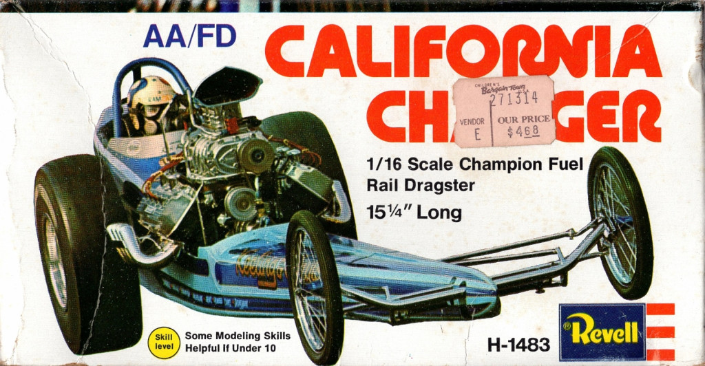 Revell Keeling & Clayton “California Charger” Front Engine Rail ...