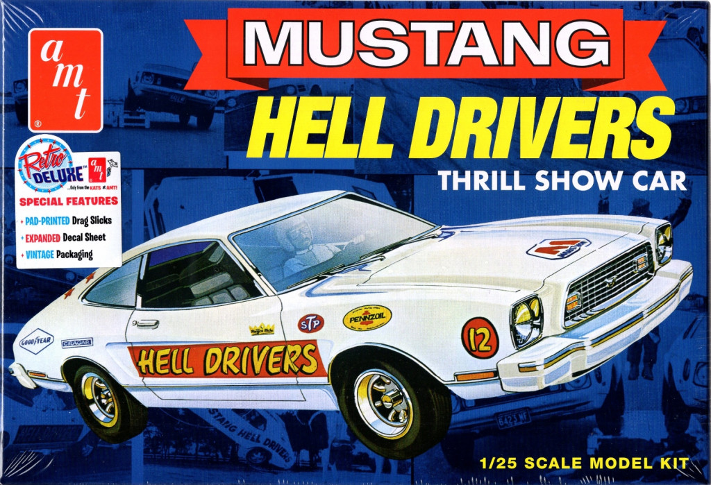 AMT Mustang "Hell Drivers" Thrill Show 1977 Ford Mustang II Stunt Car ...