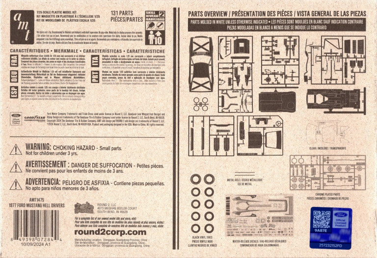 AMT Mustang "Hell Drivers" Thrill Show 1977 Ford Mustang II Stunt Car ...