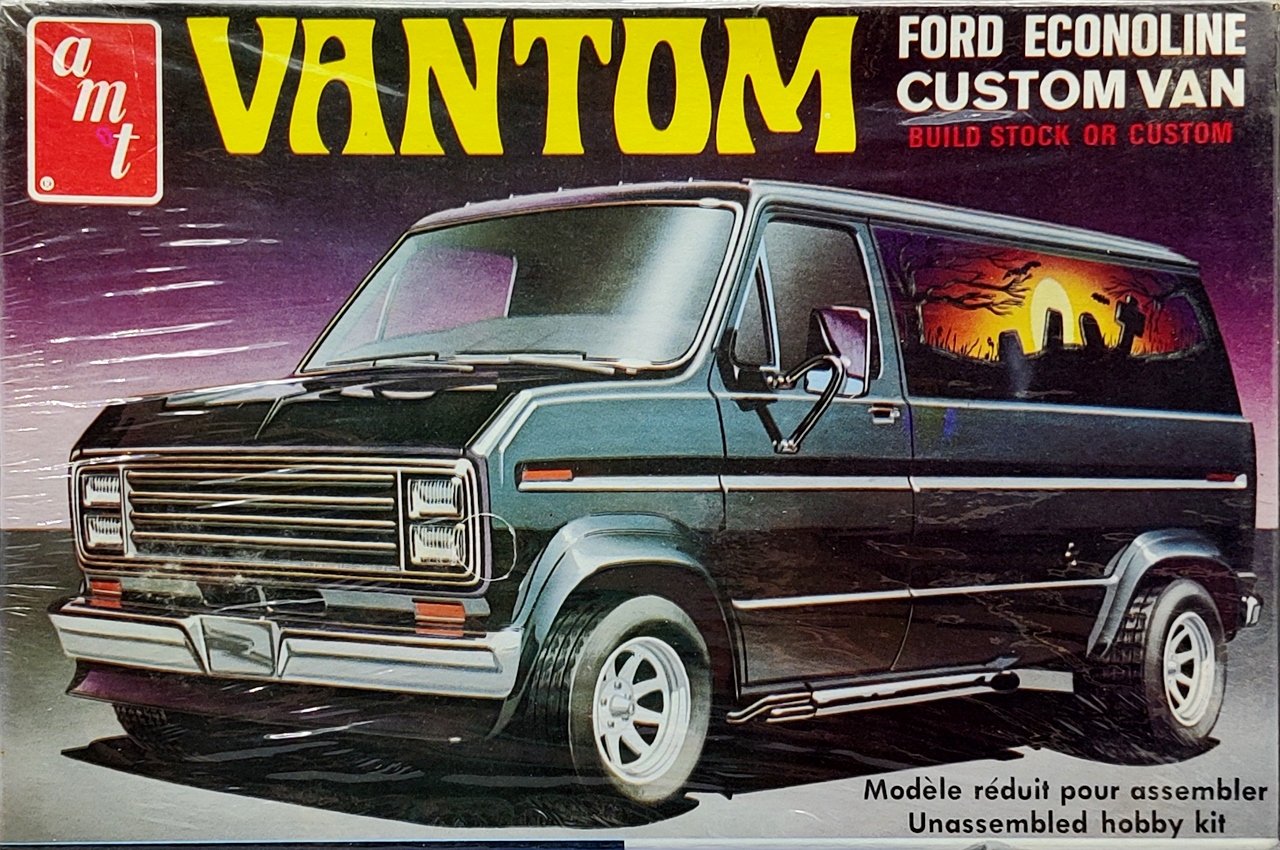 AMT 1975-1976 Ford Van - Stock Econoline or "Vantom" Custom Van ...