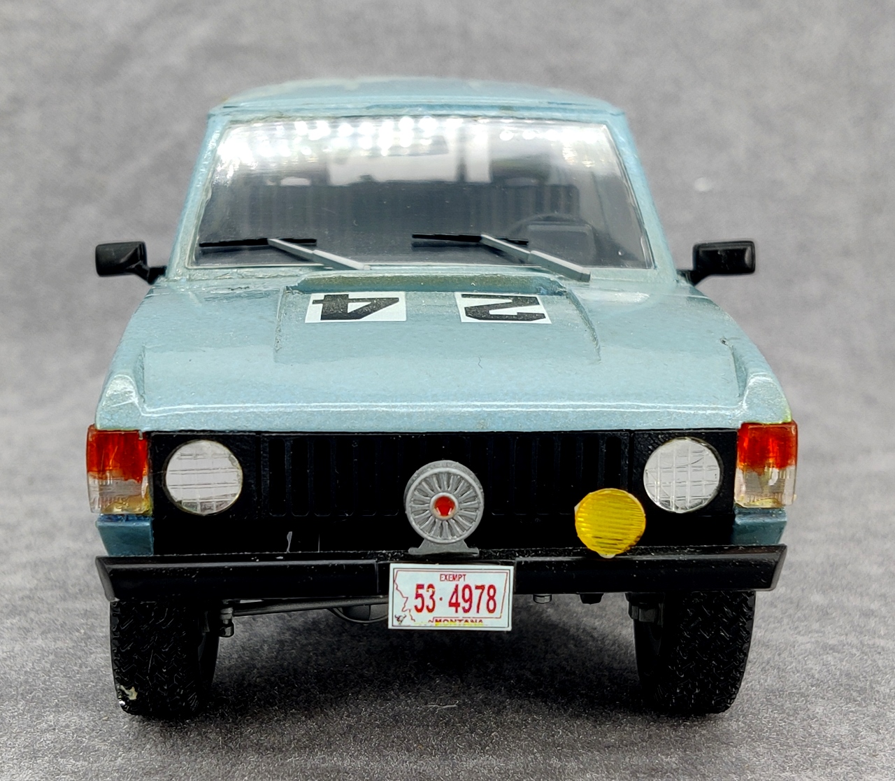 Italeri Range Rover Classic Police Built Kit - Spotlight Hobbies