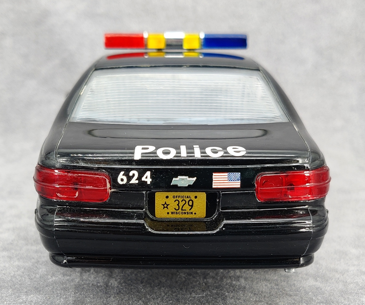 Revell 1992 Chevy Caprice Police Built Kit - Spotlight Hobbies