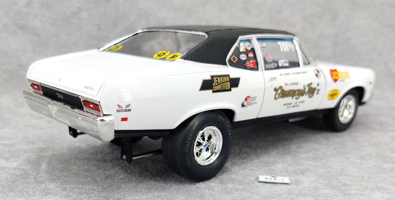 AMT Bill “Grumpy” Jenkins 1968 Chevrolet Chevy II Nova SS/D Built Kit ...