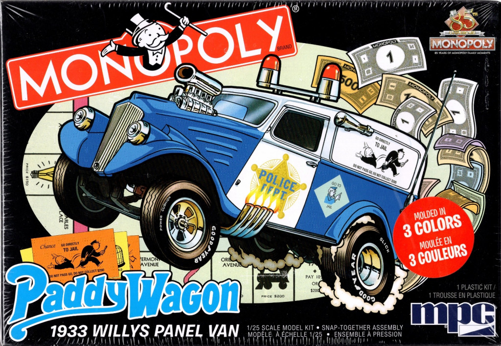 MPC "Monopoly" 1933 Willys Panel Van "Paddy Wagon" Show Car - Snap-it ...