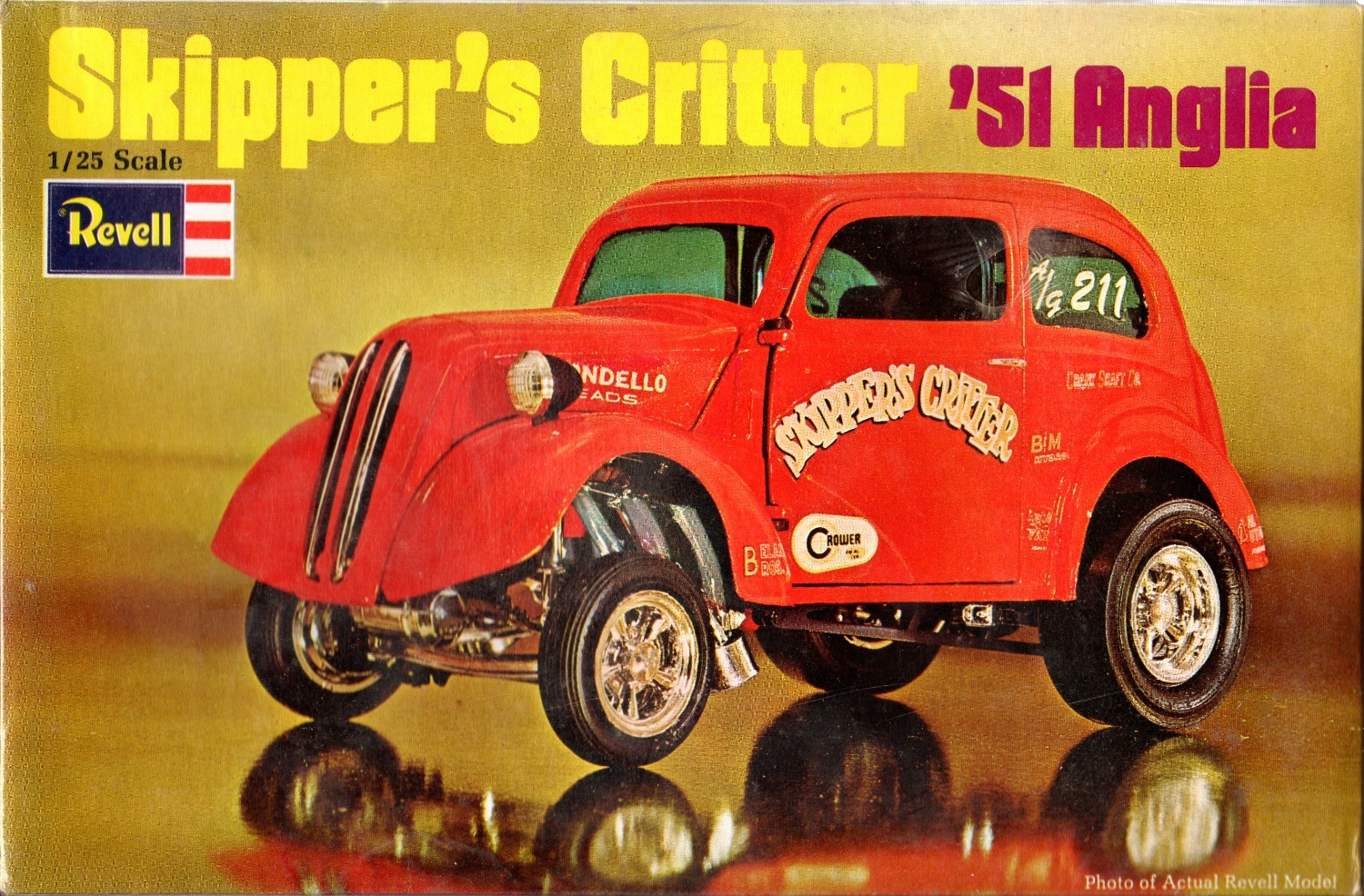 Revell "Skipper's Critter" 1951 Anglia A/Gas Drag Coupe - Spotlight Hobbies
