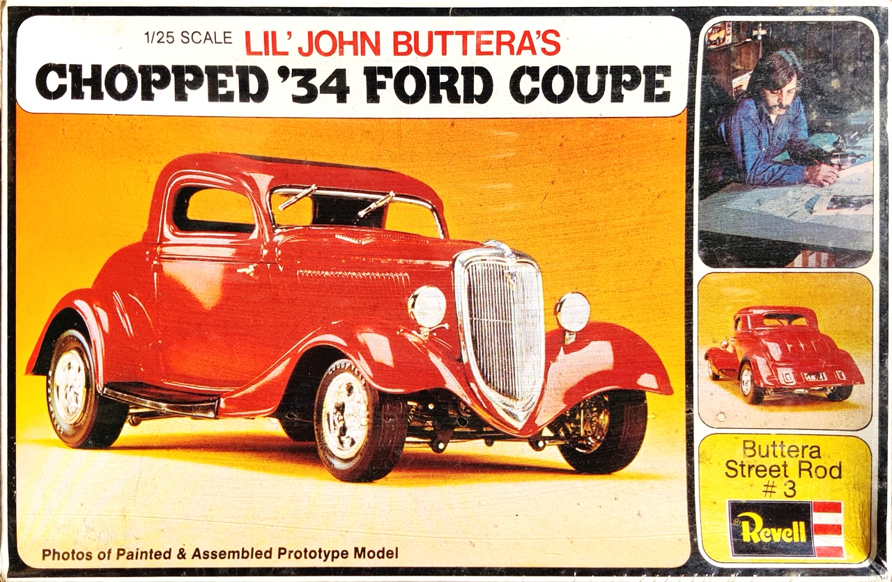 Revell Lil' John Buttera 1934 Ford Chopped Coupe Street Rod - Spotlight ...