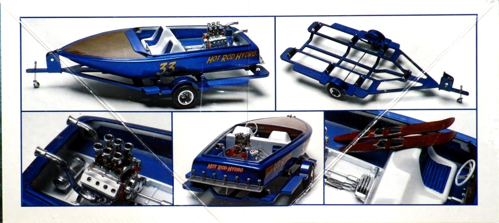 Revell "Hot Rod Hydro" Hemi Powered Ski Boat with Trailer - Spotlight ...