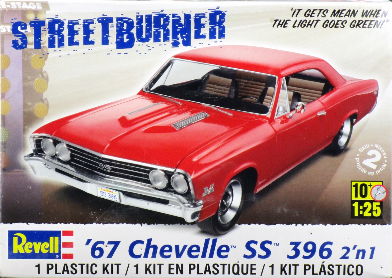 Revell 1967 Chevy Chevelle SS 396 Hardtop - Stock or Street Machine ...