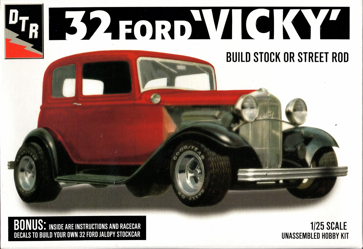 DTR (AMT) 1932 Ford Vicky - Stock or Street Rod - Spotlight Hobbies
