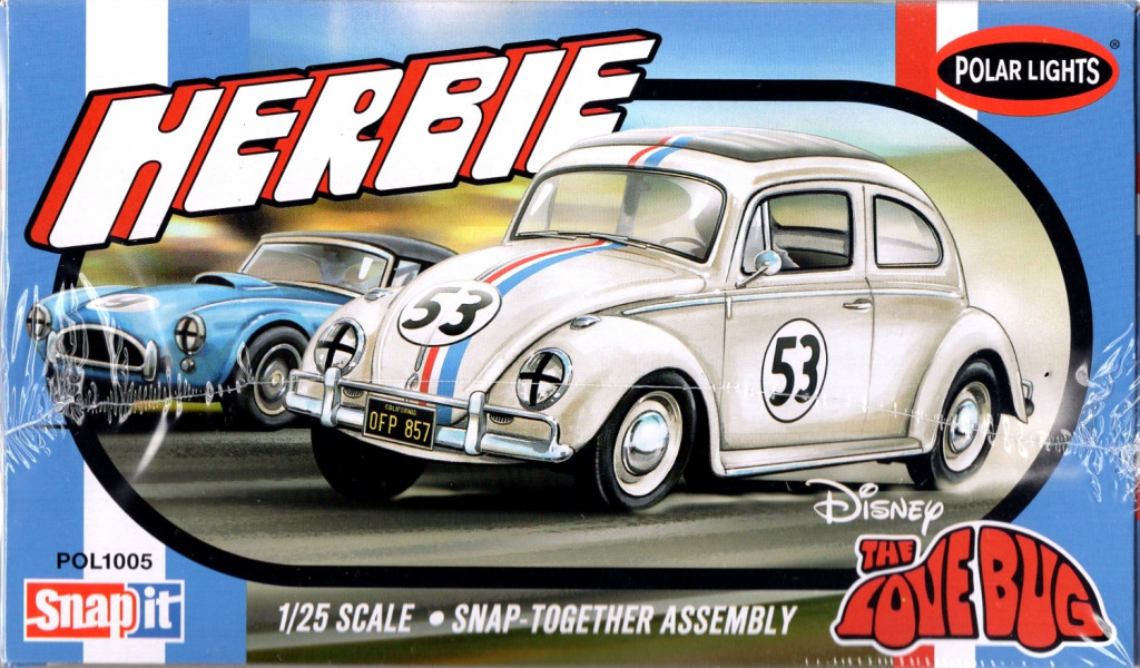 Polar Lights Disney Herbie "The Love Bug" VW Volkswagen Beetle - Snap ...