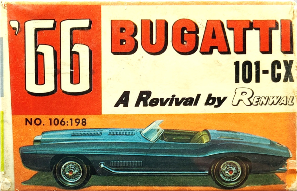 Renwal '66 Bugatti 101-CX - 1/25th Scale - Spotlight Hobbies