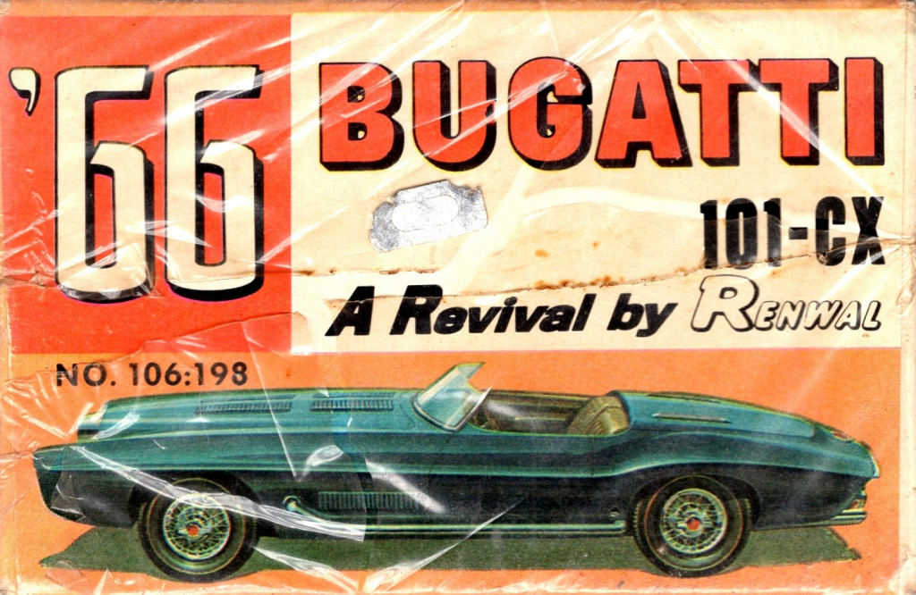 Renwal '66 Bugatti 101-CX - 1/25th Scale - Spotlight Hobbies