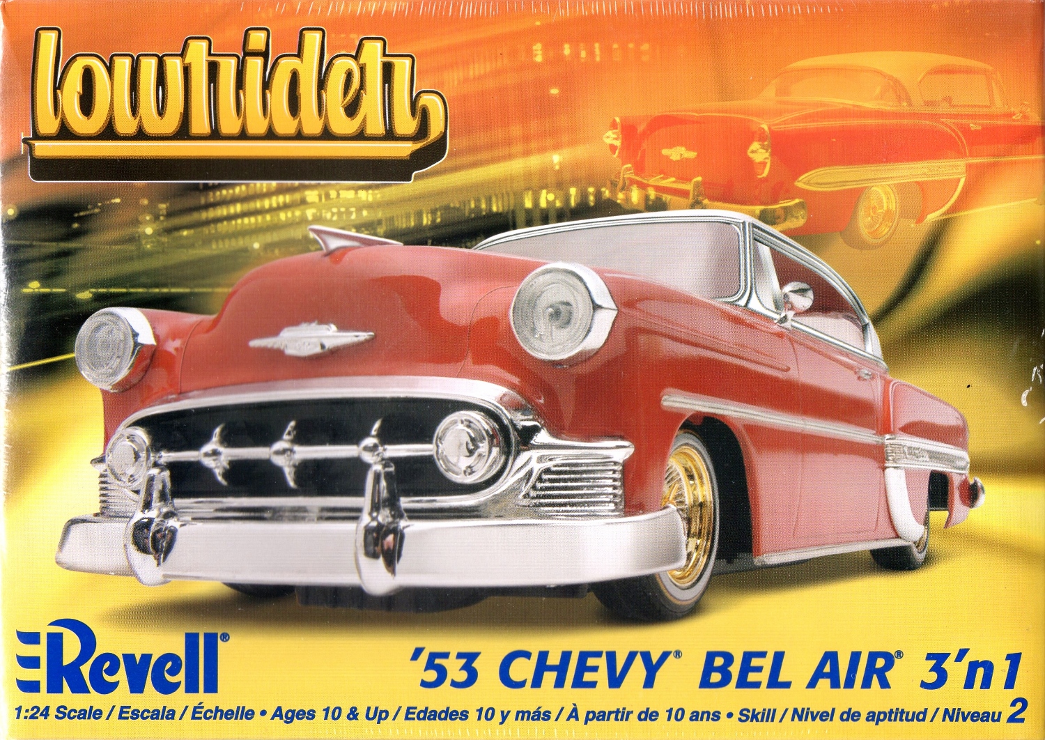 Revell/Monogram 1953 Chevy Bel Air Hardtop - Stock, Custom or Lowrider ...