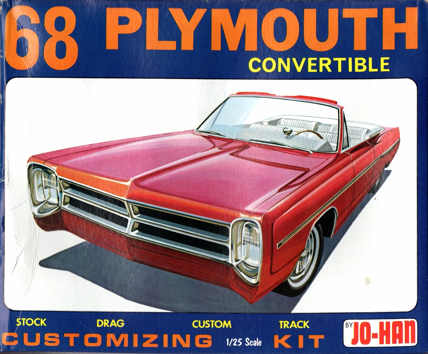 Jo-Han 1968 Plymouth Fury III Convertible - Stock, Custom, Track or ...