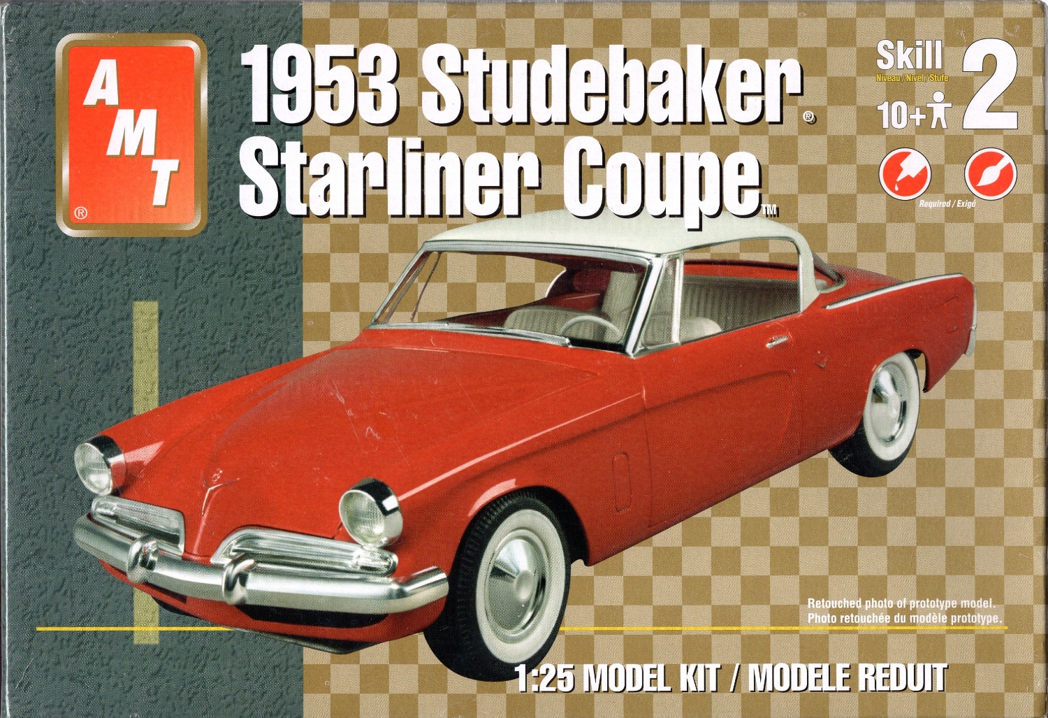 AMT 1953 Studebaker Starliner Coupe - Stock or Race - Spotlight Hobbies