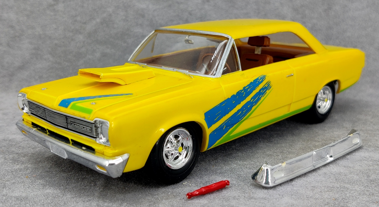 JoHan 1969 Rambler Street Machine Built Kit - Spotlight Hobbies