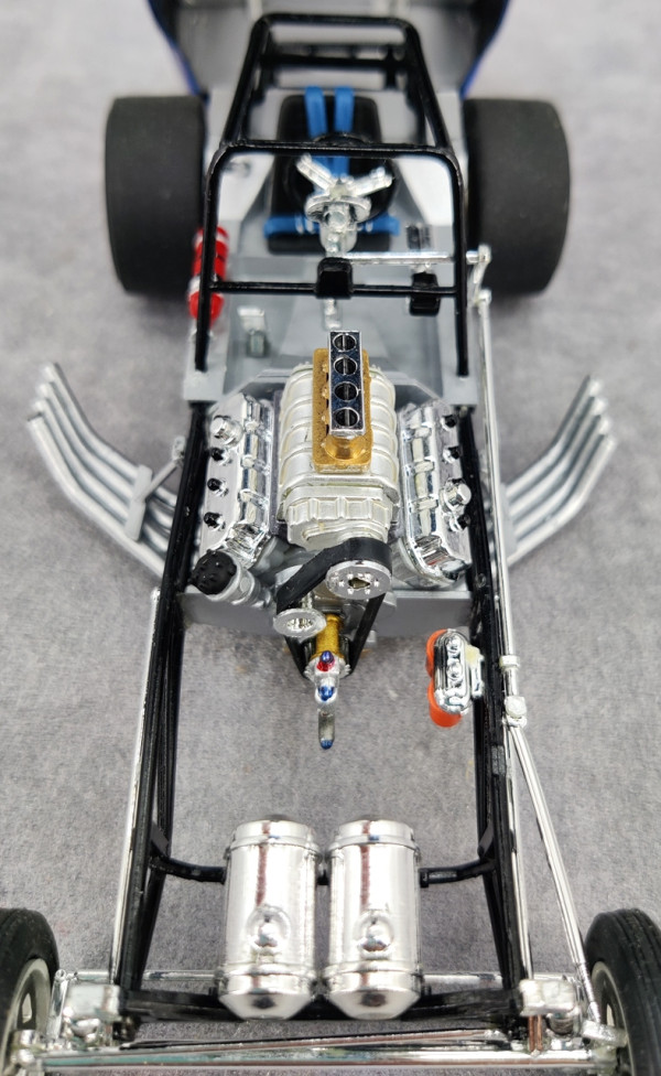 Polar Lights “Mickey Thompson” 1969 Ford Mustang Mach I Funny Car Built ...