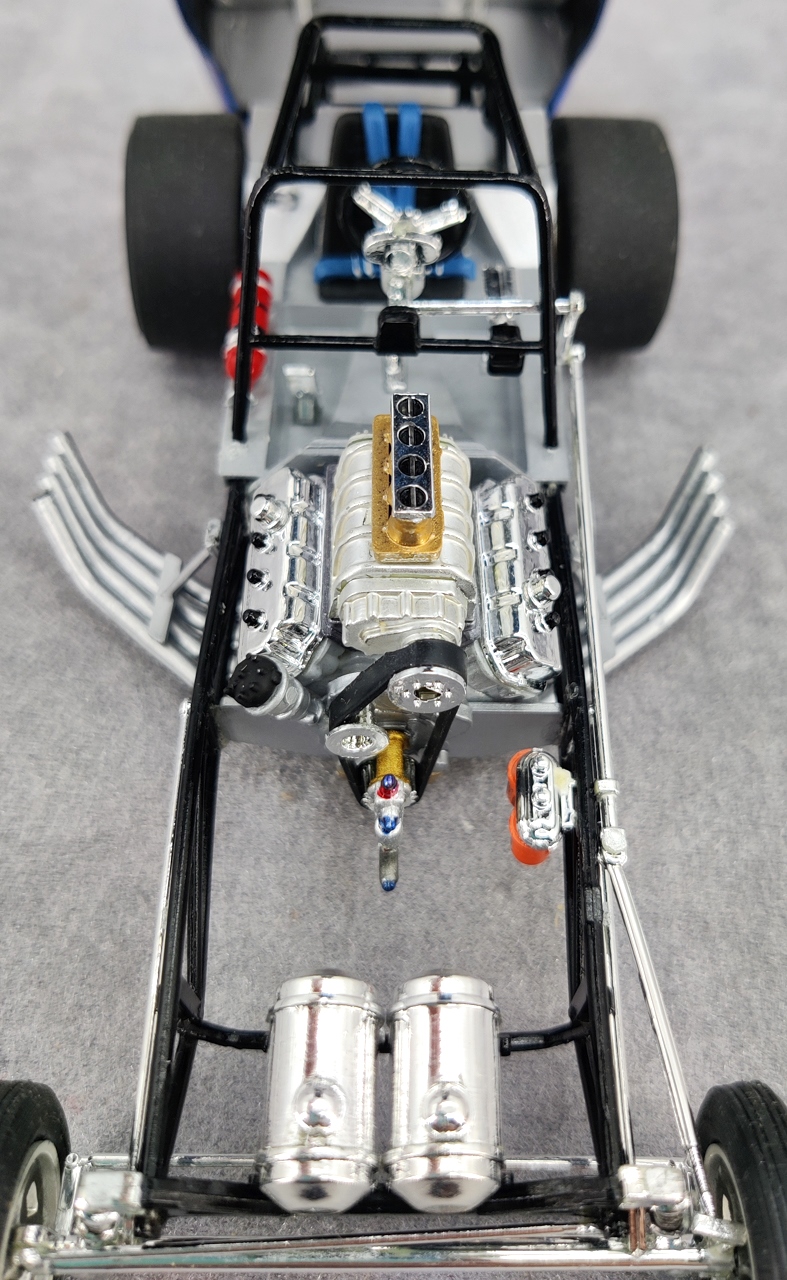Polar Lights “Mickey Thompson” 1969 Ford Mustang Mach I Funny Car Built ...