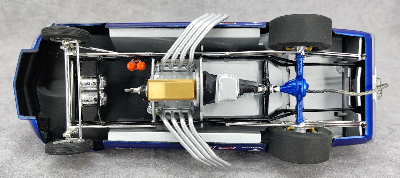 Polar Lights “Mickey Thompson” 1969 Ford Mustang Mach I Funny Car Built ...