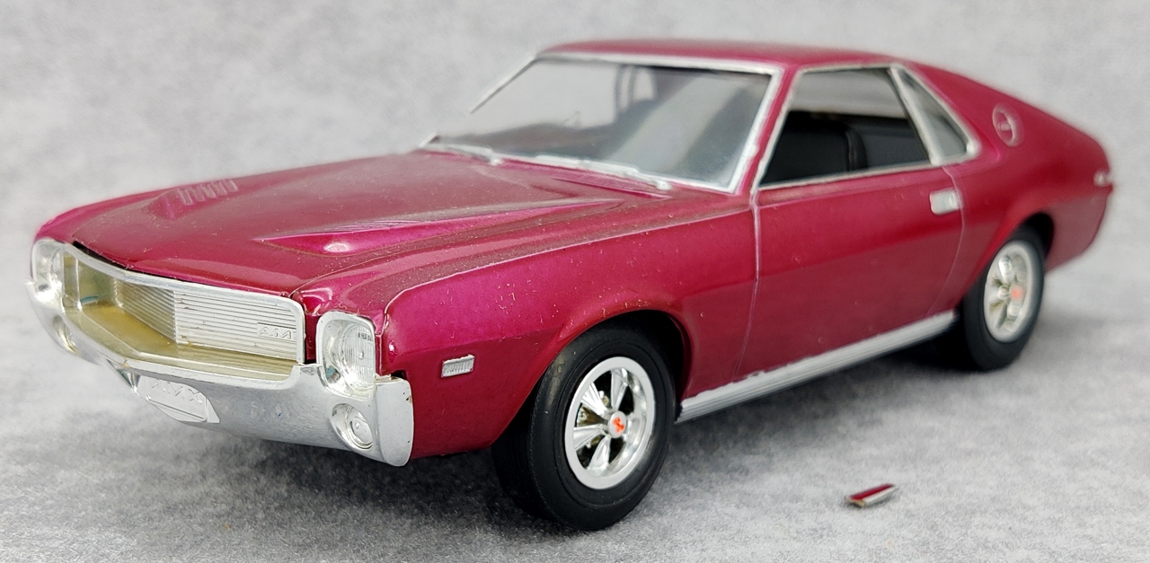 Jo-Han 1969 AMC AMX Built Kit - Spotlight Hobbies