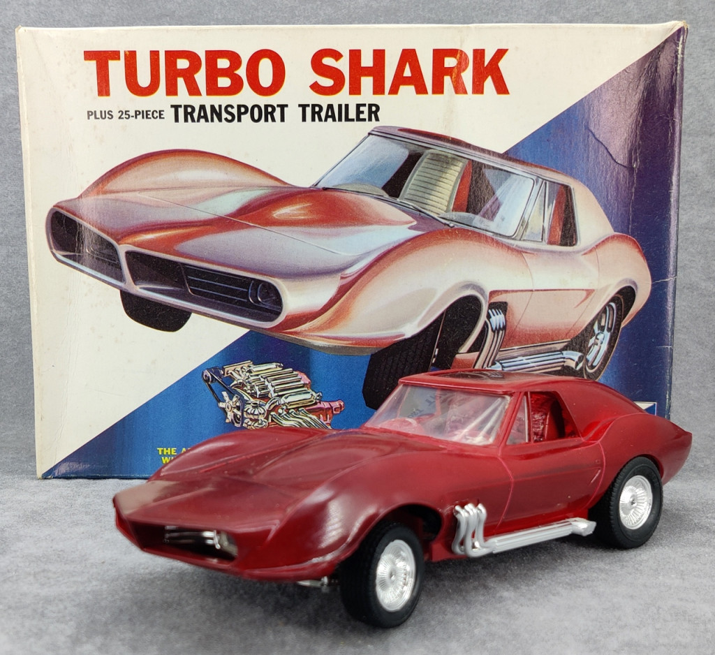 MPC “Turbo Shark” Chevy Corvette Show Car Kit with Box - Spotlight Hobbies