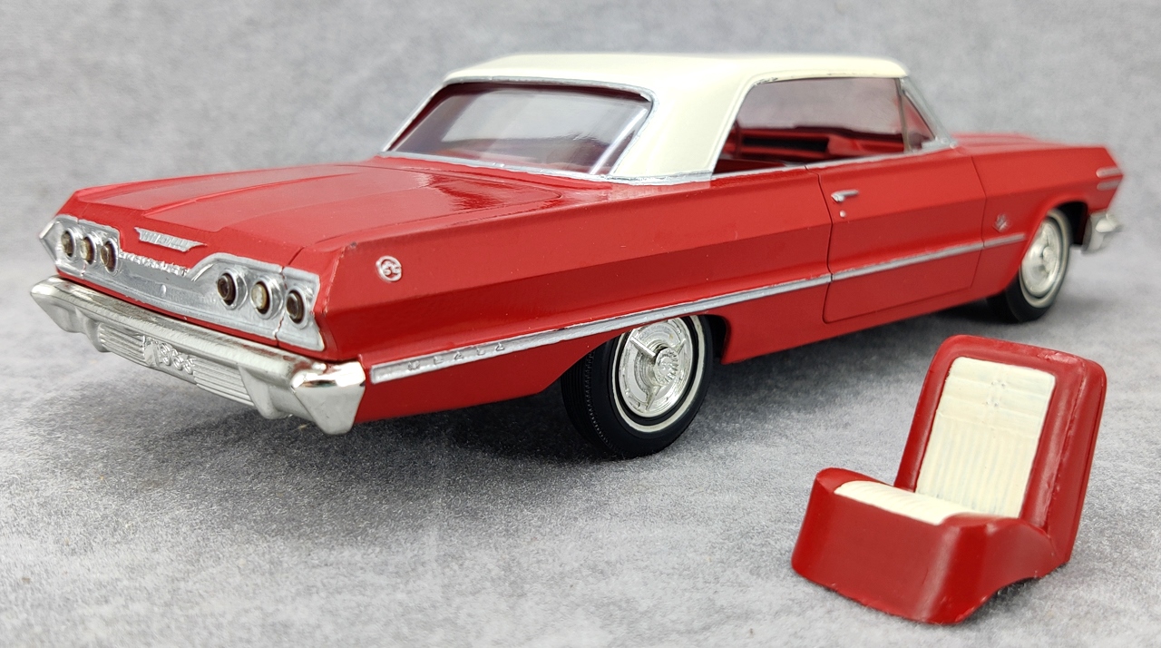 AMT 1963 Chevy Impala SS Hardtop “Craftsman” Built Kit - Spotlight Hobbies