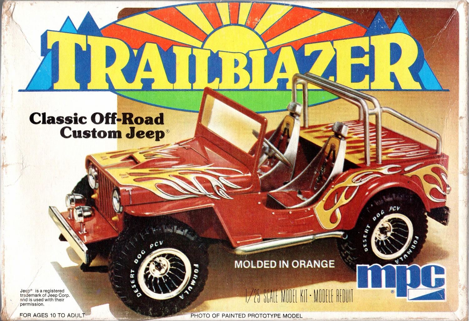 MPC "Trailblazer" Off-Road Custom Jeep - Spotlight Hobbies