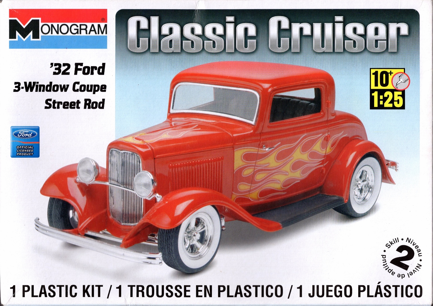 Monogram (Revell) 1932 Ford 3-Window Coupe Street Rod - Spotlight Hobbies
