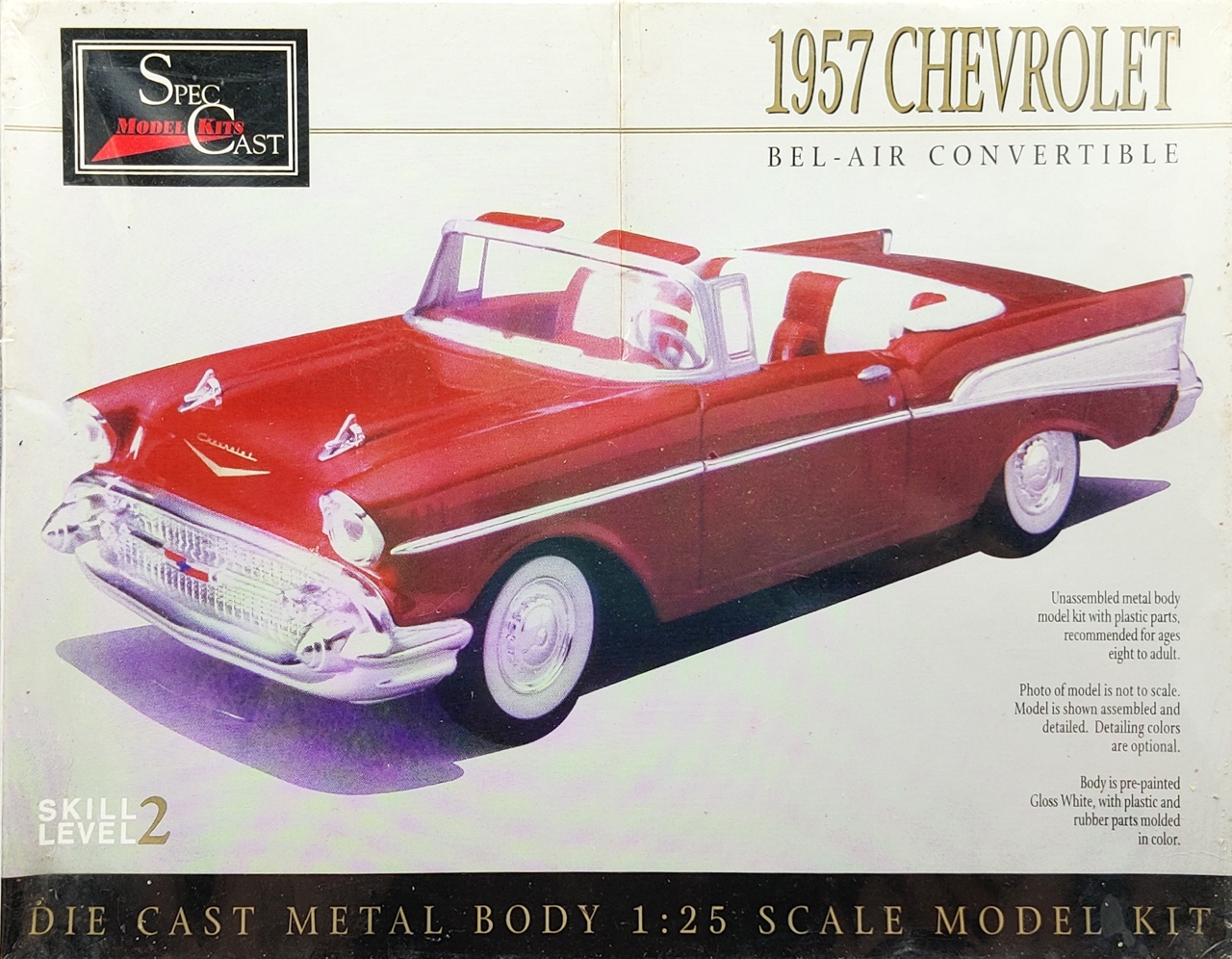 Spec Cast 1957 Chevy Bel-Air Convertible Die Cast - Spotlight Hobbies
