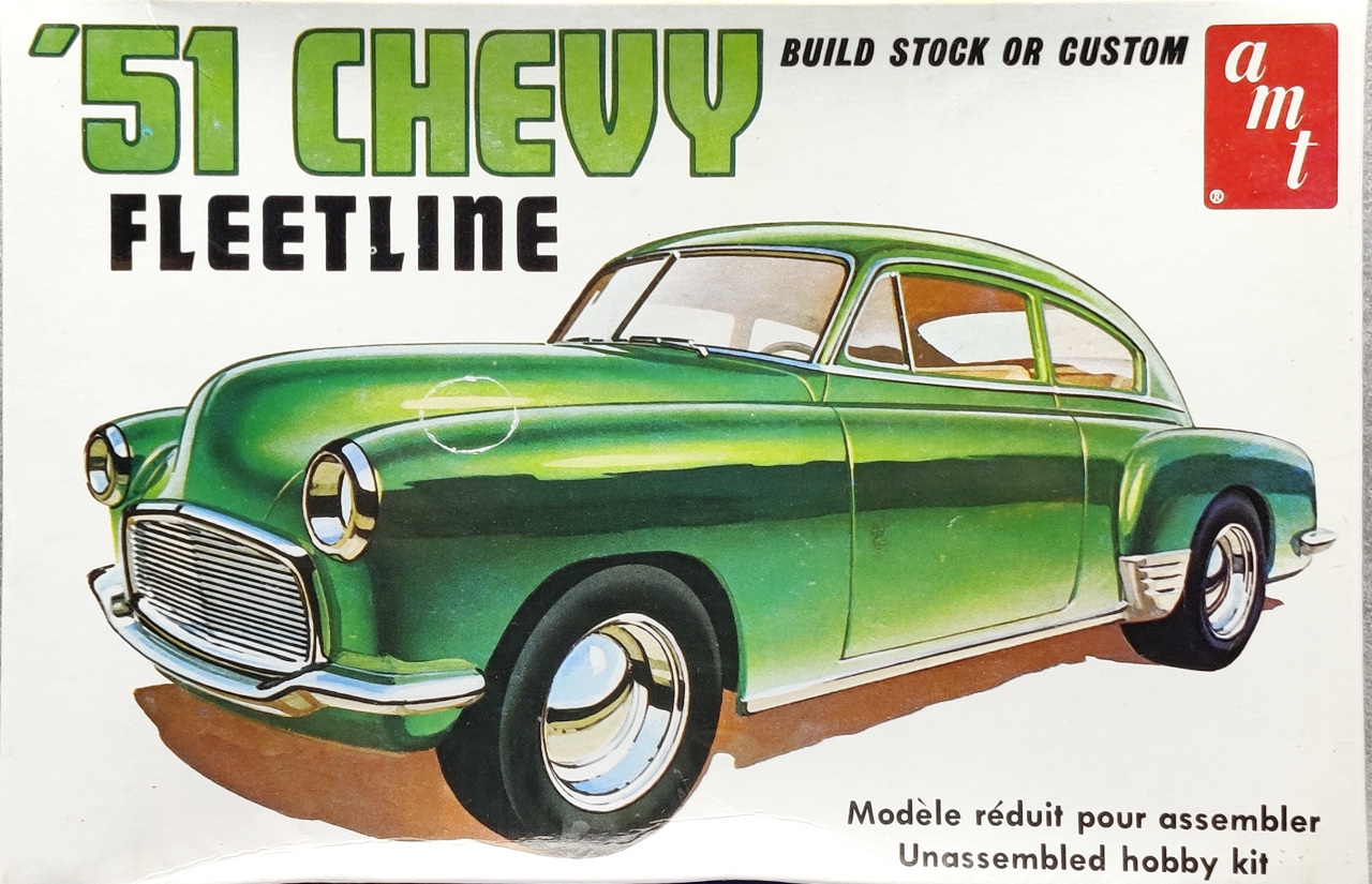 AMT 1951 Chevy Fleetline Fastback - Stock or Custom - Original Issue ...