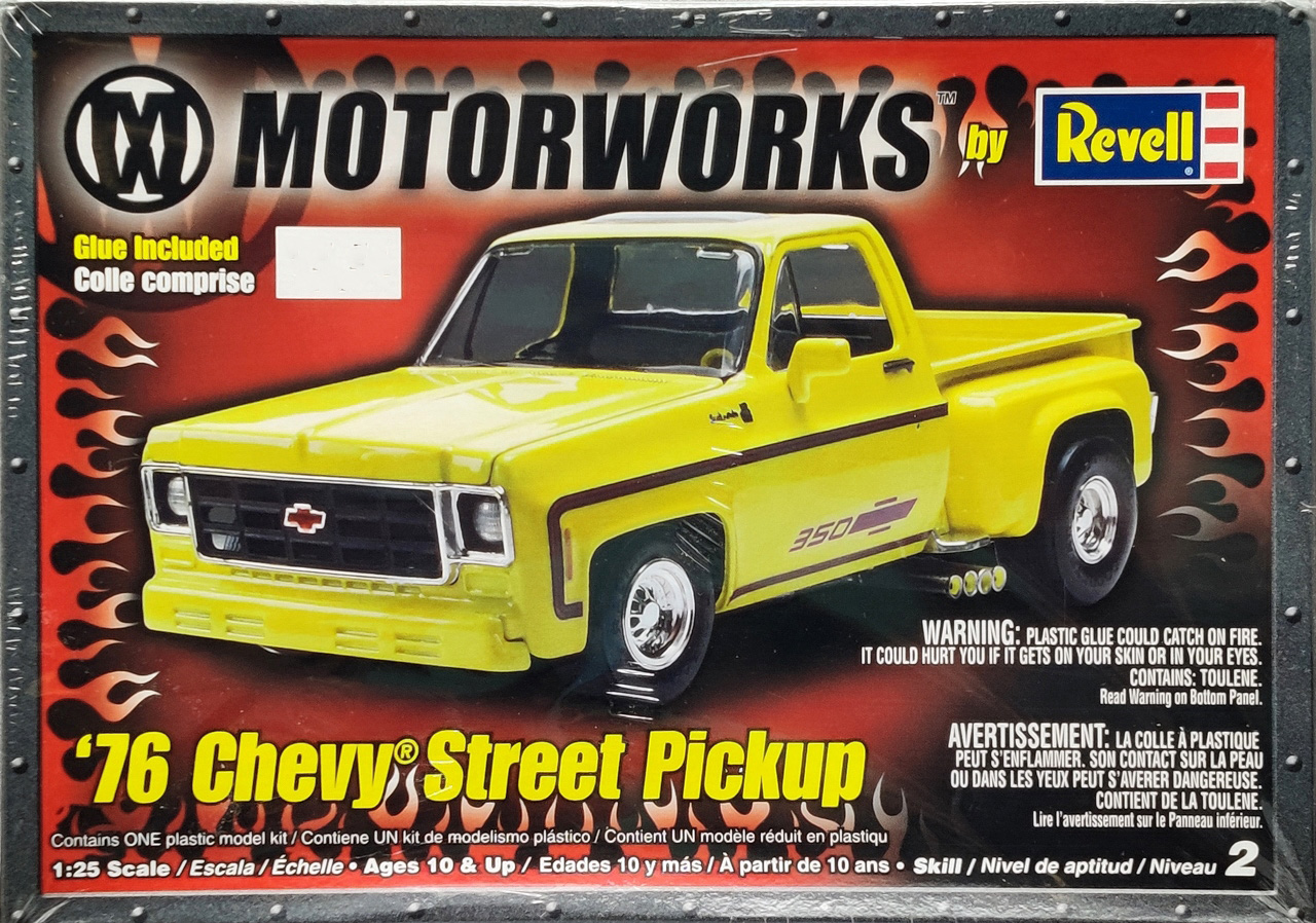 Revell 1976 Chevy Street Stepside Pickup Truck - Spotlight Hobbies
