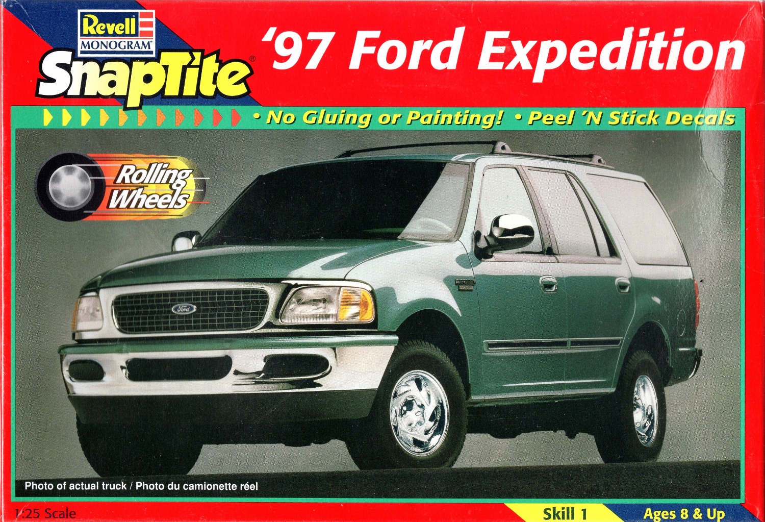 Revell 1997 Ford Expedition "Rolling Wheels" - SnapTite - Spotlight Hobbies