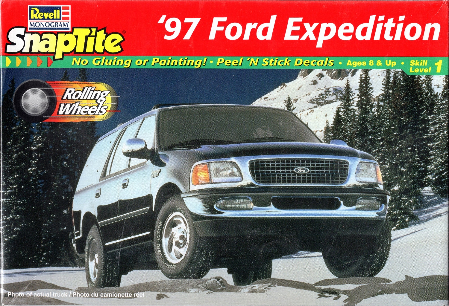 Revell 1997 Ford Expedition "Rolling Wheels" - SnapTite - Spotlight Hobbies