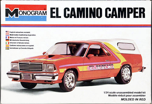 Monogram 1978 Chevy El Camino Custom Camper - Spotlight Hobbies