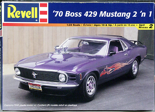 Revell (Monogram) 1970 Ford Mustang Boss 429 - Stock or Street Machine ...