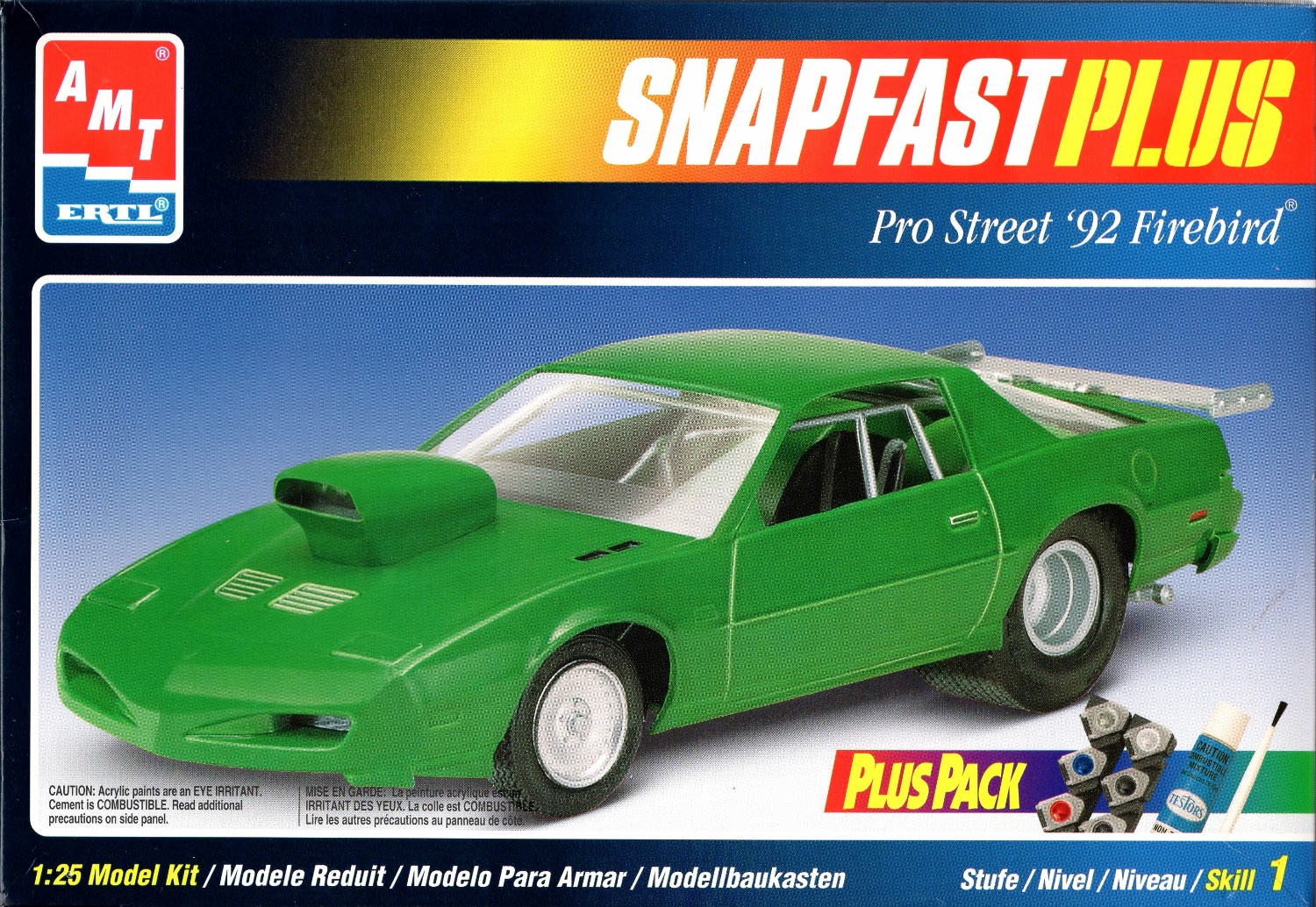 AMT 1992 Pontiac Firebird Pro Street - SnapFast Plus - Spotlight Hobbies