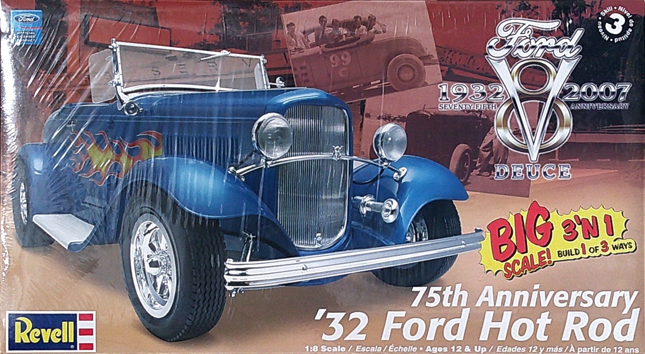 Revell (Monogram) 1932 Ford Roadster Highboy, Rat Rod or the Original ...