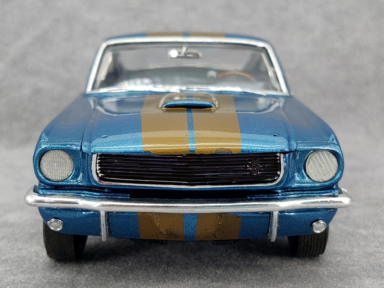Monogram 1966 Ford Mustang GT 350H Built Kit - Spotlight Hobbies