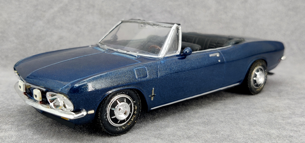 AMT 1969 Chevy Corvair Convertible Built Kit - Spotlight Hobbies