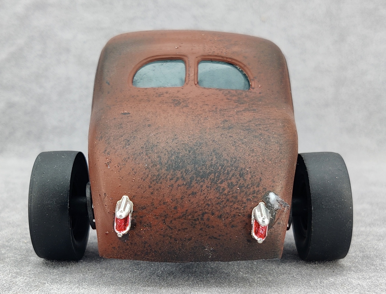 1940 Ford Coupe Rat Rod Built Kit - Spotlight Hobbies