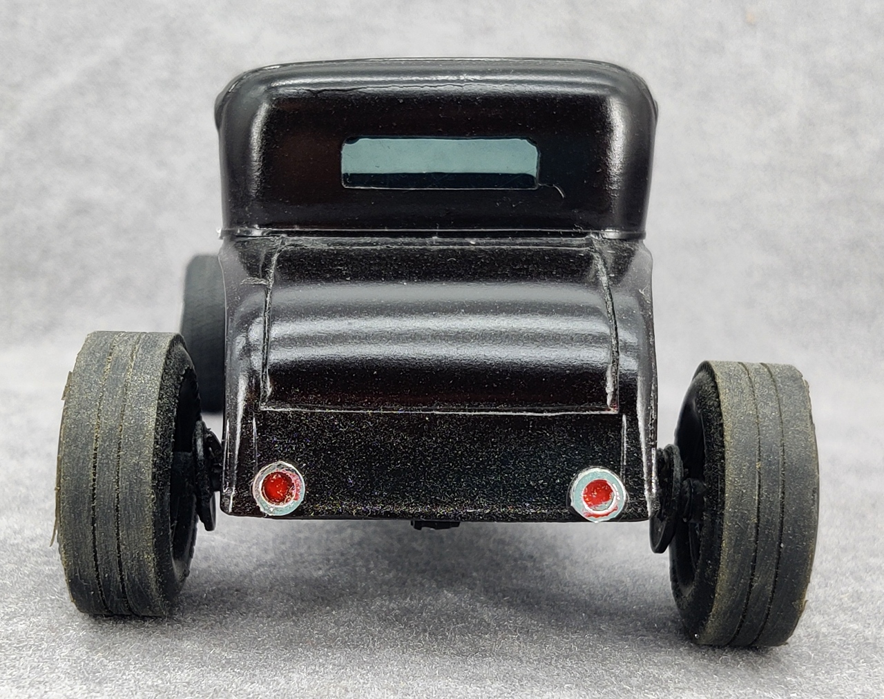 1927 Ford Model A Coupe Rat Rod Built Kit - Spotlight Hobbies