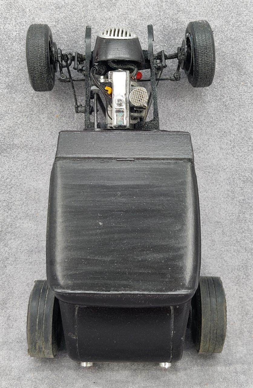 1927 Ford Model A Coupe Rat Rod Built Kit - Spotlight Hobbies
