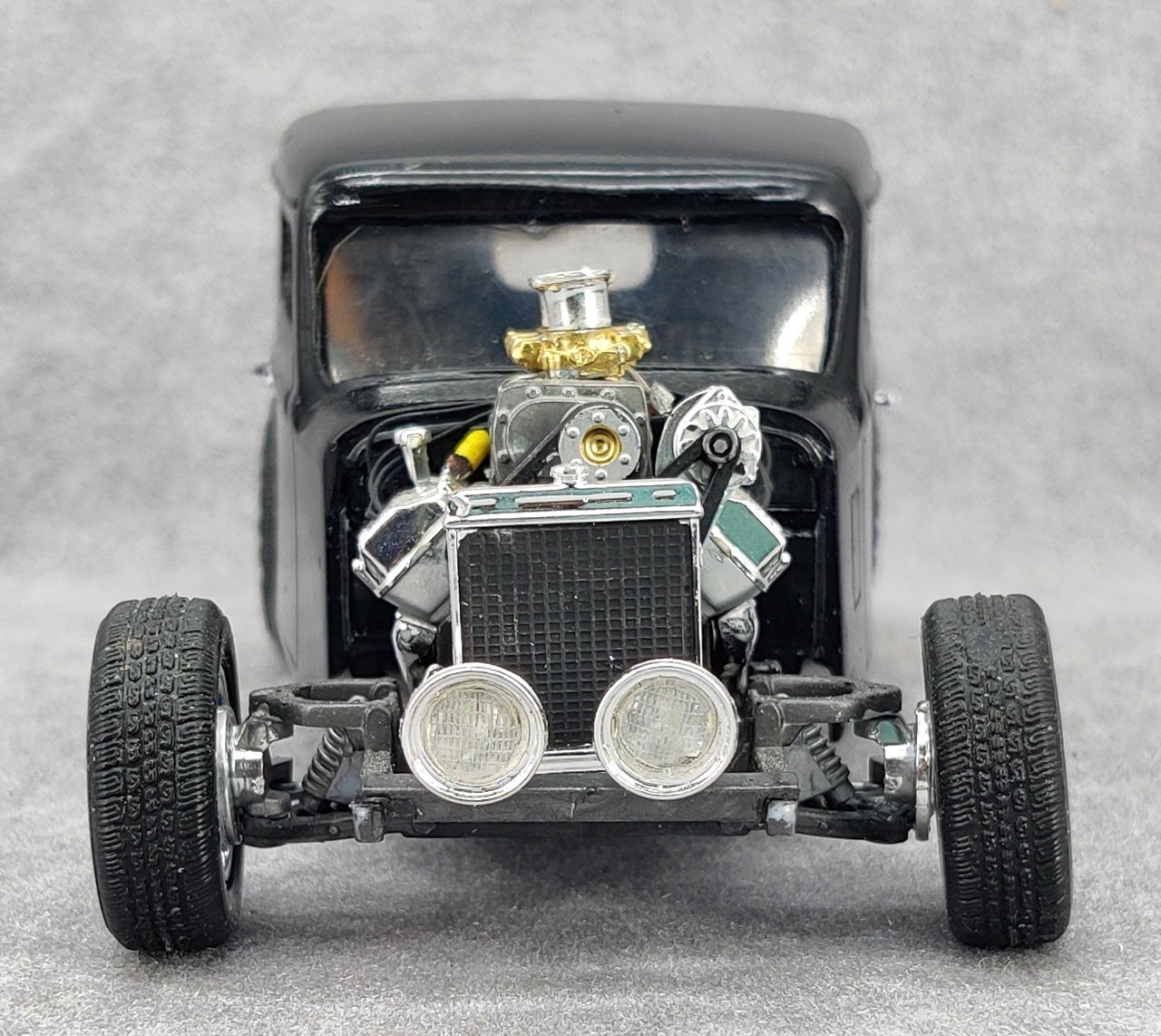 Semi Truck Cab Rat Rod Built Kit - Spotlight Hobbies