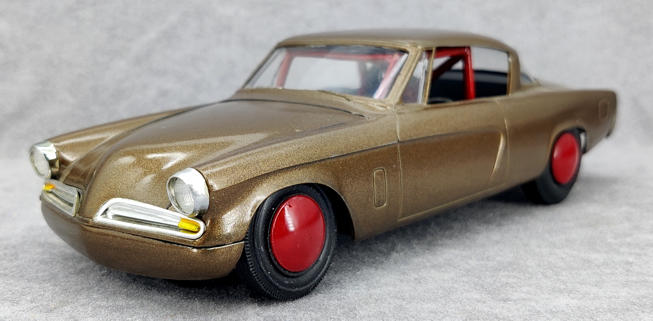 AMT 1953 Studebaker Coupe Racer Built Kit - Spotlight Hobbies