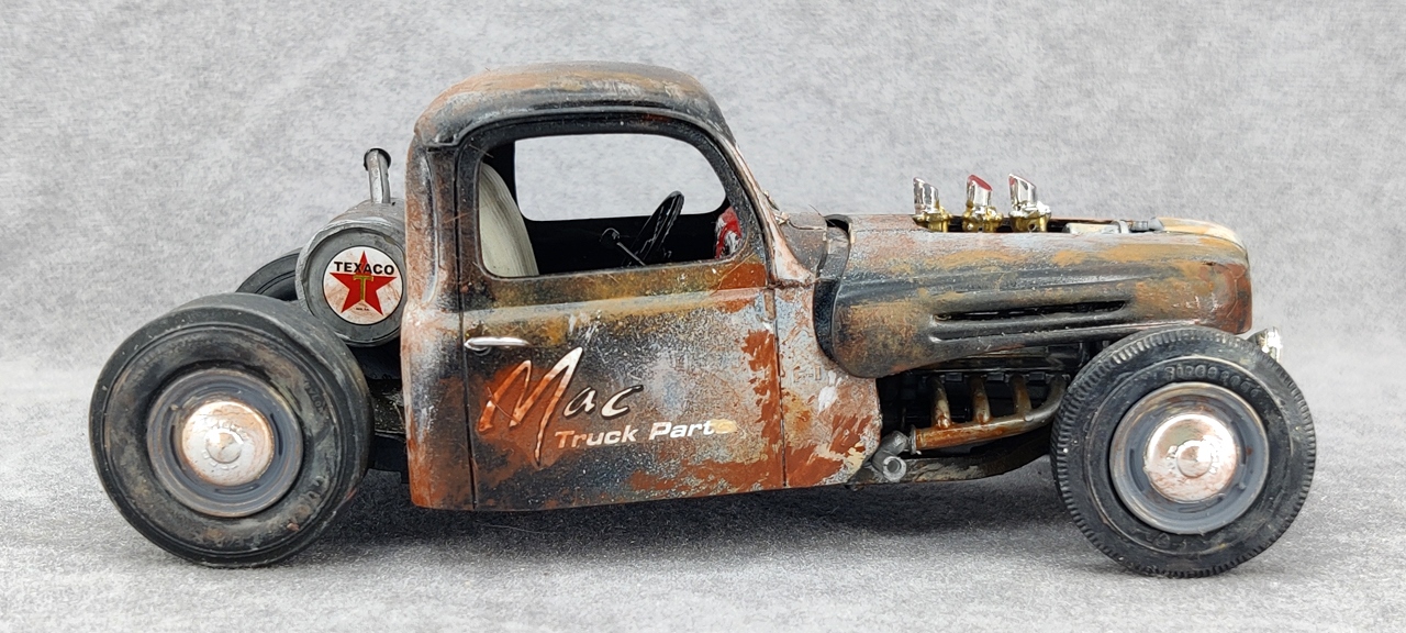 1950 Ford Truck Rat Rod Built Kit - Spotlight Hobbies