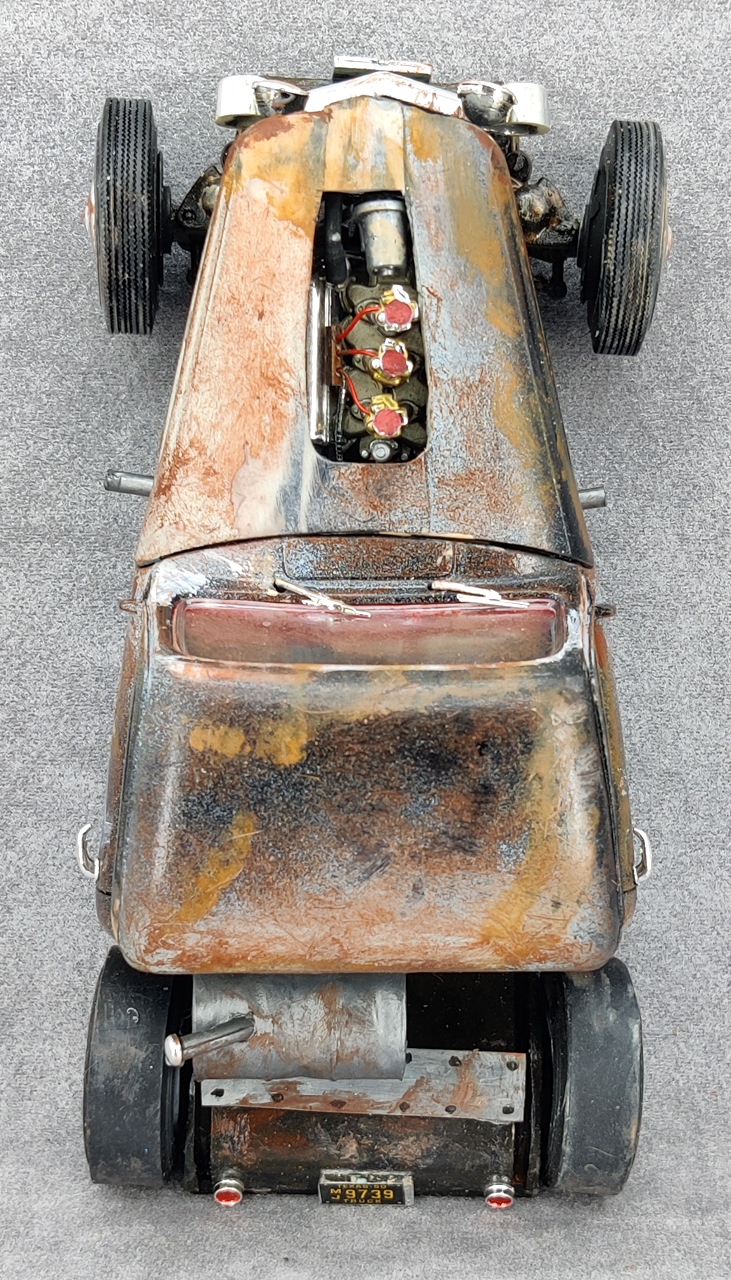 1950 Ford Truck Rat Rod Built Kit - Spotlight Hobbies