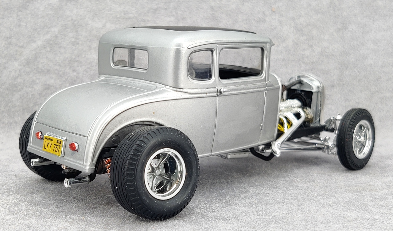 Revell 1930 Ford Model A Coupe Hot Rod Built Kit - Spotlight Hobbies